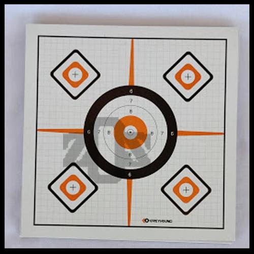 Jual Kertas Paper Target Sasaran Tembak Shooting Latihan Hunting ...