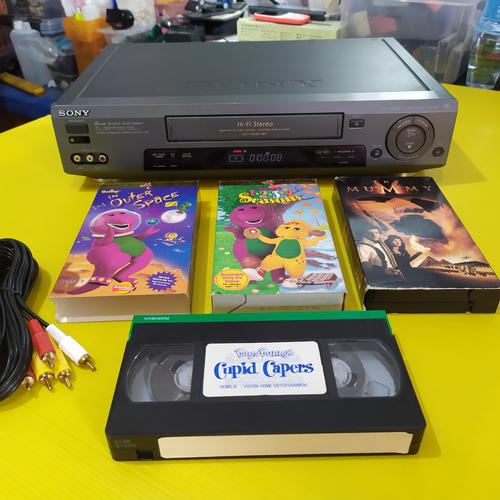 Jual VIDEO KASET REKORDER VHS SONY SLV-ED7 PLAYBACK KASET2 LAMA VHS ...