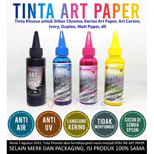 Jual Tinta Art Paper 100 ml - Art Paper ink Grade A Taiwan For Epson ...