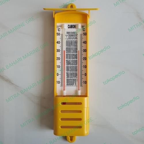 Jual Thermometer Kapal Indoor Wet & Dry Camon (-10° - 50°C) - Kab ...