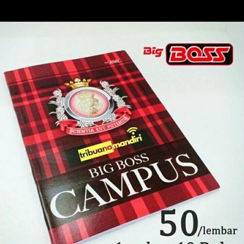 Jual Buku tulis big boss campus isi 50 lembar - Kota Tangerang ...