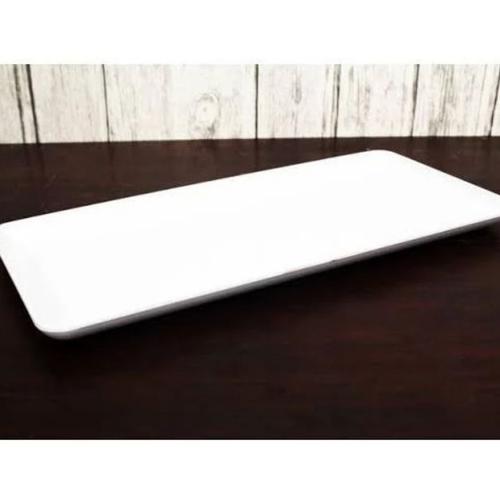 Jual Nampan Piring Saji Melamin Persegi Panjang Putih Polos - Jakarta ...