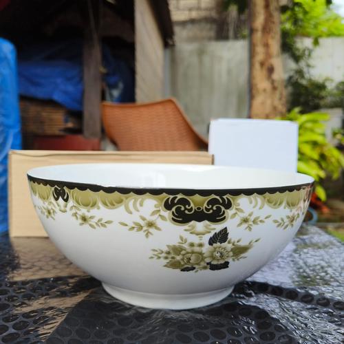 Jual Mangkok Keramik Motif Green Peony Siera KOQ-9 - Kota Depok - Afiya ...