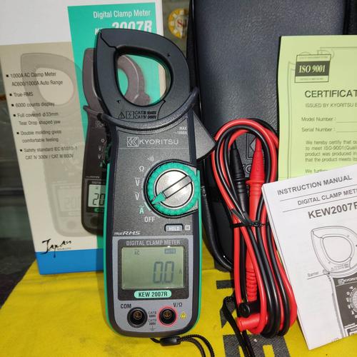Jual Kyoritsu 2007R Digital Clamp Meter 1000 A AC True RMS - Jakarta ...