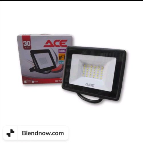 Jual FLOOD LIGHT ACE 30 WATT PUTIH - Kota Malang - Toko Berkat Listrik ...