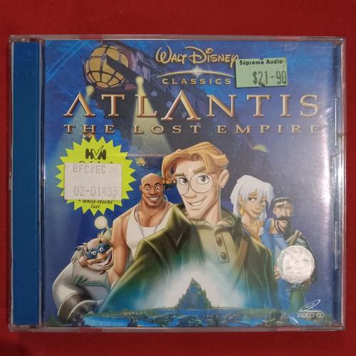 Jual VCD MOVIES - ATLANTIS THE LOST EMPIRE - VCD Bekas Murah Original ...