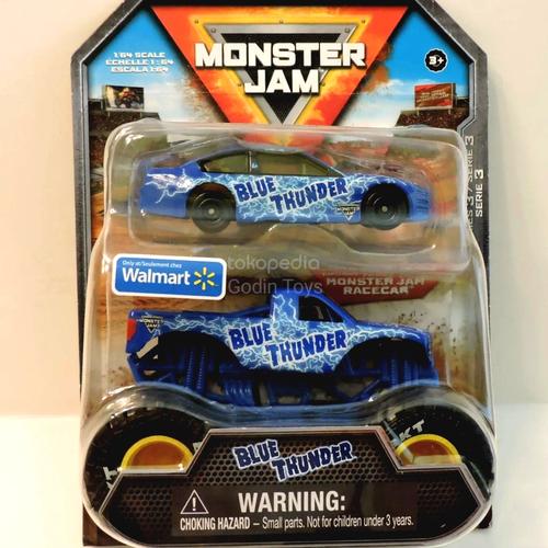 Jual Monster Jam Blue Thunder Walmart exclusive Spin master - Kota ...