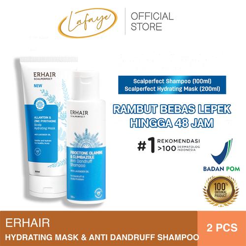 Promo ERHA ERHAIR Scalperfect Shampoo + Masker Rambut - Anti Ketombe ...