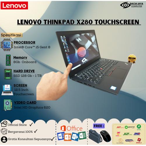 Jual Laptop Lenovo Thinkpad X280 Core i5-Gen8 RAM 16 SSD 512Gb MULUS ...