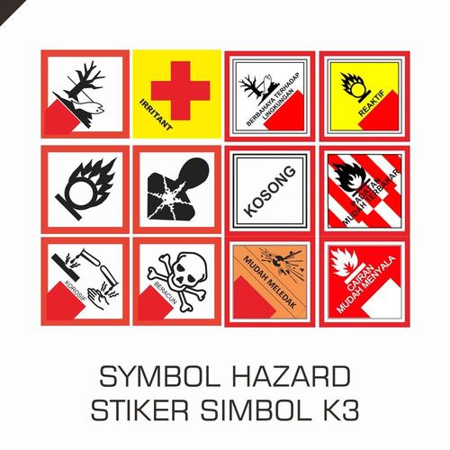 Jual Stiker K3, Tanda Bahan Kimia, Symbol Limbah dan Label Limbah ...