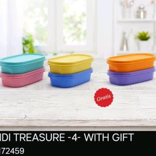 Jual Tupperware midi treasure - Oval 250ml tempat makan Tupperware ...
