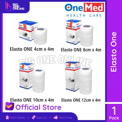 Promo OneMed Verban Luka Elasto One, Crepe Cohesive Bandage, Perban ...