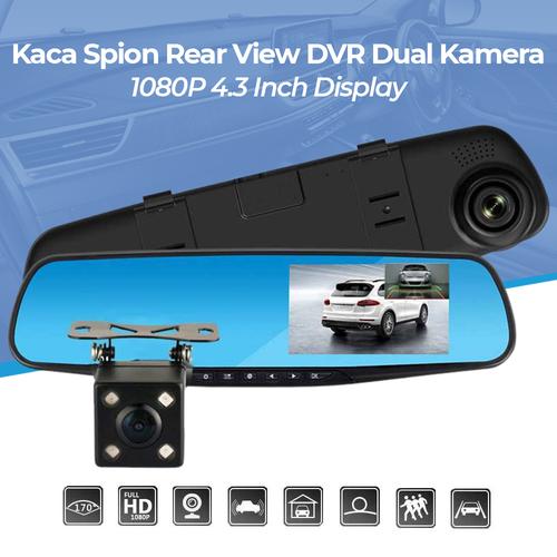 Promo Kamera Mobil Depan Belakang DVR Recorder Full HD Spion Dash Cam ...