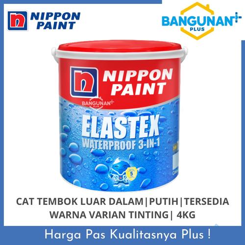 Jual CAT TEMBOK LUAR DALAM ANTI BOCOR ELASTEX PUTIH PASTEL BASE - Kab ...