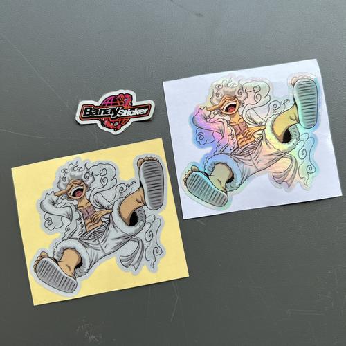 Jual Stiker ONE PIECE Sticker LUFFY Princutt - Putih Reflectiv ...