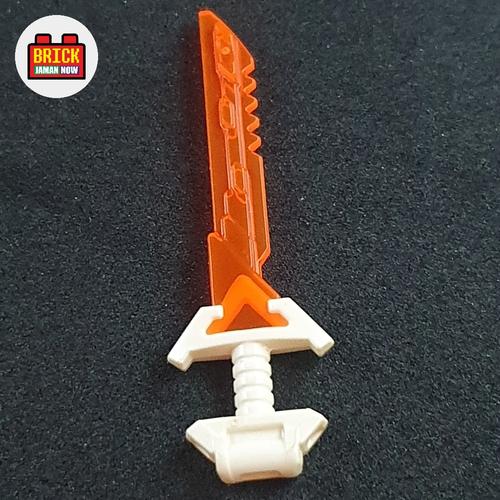 Jual Lego Weapon Sword with Wide Pommel & Molded Serrated Blade Pattern ...