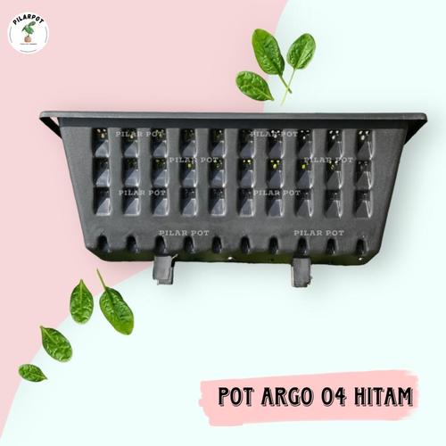 Jual pot dinding argo 04 hitam panjang 34cm - Kota Tangerang - pilar ...