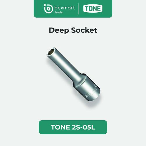 Jual Tone Deep Socket Type 2S-05L,1/4inch 5mm Japan,Kunci Shock ...