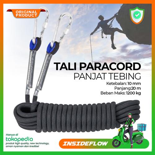 Jual Tali Paracord Panjang Tebing Climbing Rope 10mm 10 Meter with ...