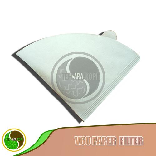 Jual FILTER COFFEE V60 PAPER SIZE 01 BLEACHED UNBLEACHED KERTAS FILTER ...