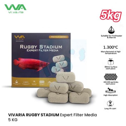 Jual Vivaria Stadium 5kg Media Bakteri Filter + Bag - Jakarta Utara ...
