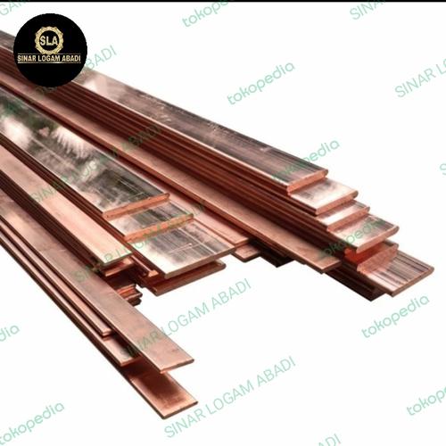Jual Busbar Tembaga 10mm X 100mm X 600mm - Plat Strip Busbar Tembaga ...