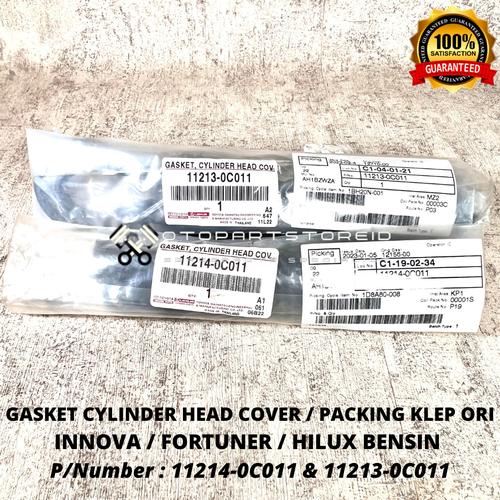 Jual PACKING TUTUP KLEP SEAL BUSI INNOVA FORTUNER HILUX BENSIN ORIGINAL ...