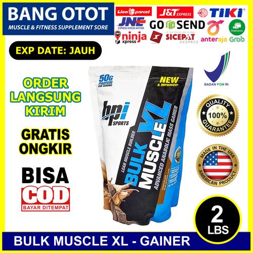 Jual BPI Bulk Muscle XL Gainer 2 Lbs BPI Bulk XL Weight Mass Gainer ...