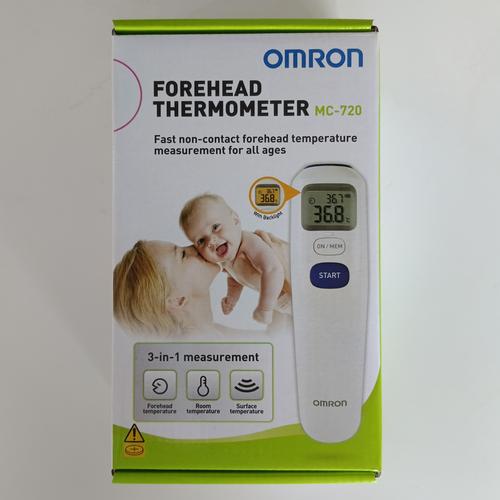 Jual Omron Termometer Dahi MC-720 Non-Contact 3-in-1 Pengukuran Suhu ...