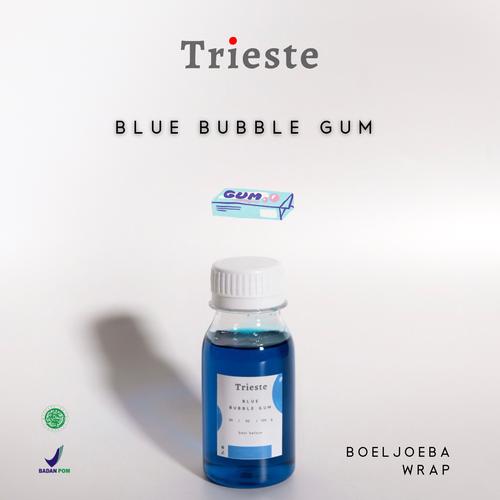 Jual Trieste Blue Bubble Gum Syrup Repack [30, 50, 100] g - Blue Bubble ...