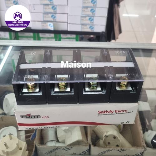 Jual Terminal Block 200A 4P FORT TC-2004 terminal listrik - Jakarta Barat - MAISON MART | Tokopedia