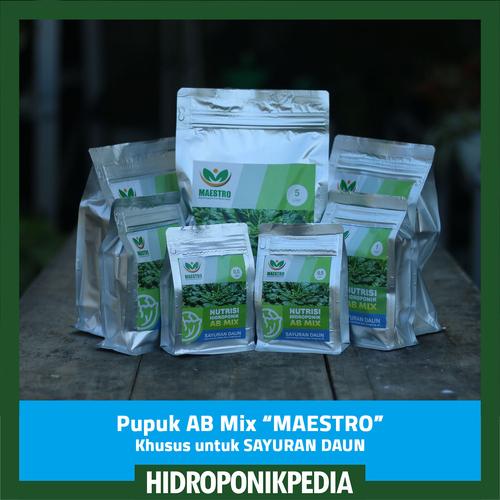 Jual Nutrisi AB Mix MAESTRO untuk Hidroponik Sayuran DAUN - 500 ml ...