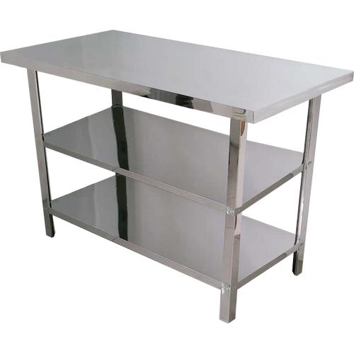 Jual MEJA KERJA WORK TABLE STAINLESS MR DAPUR WT4 UKURAN 130X60X85 CM ...