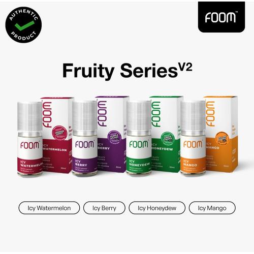 Jual FOOM FRUITY SERIES V2 30ML 30MG SALTNIC BY FOOM - ICY BERRY ...