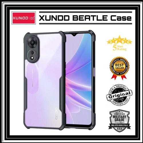 Jual Oppo A78 5G XUNDD Beatle Original Case Transparan Armor Hard Cover Pc - HITAM., OPPO A78 5G ...
