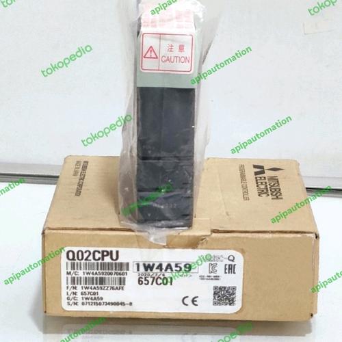 Jual PLC MITSUBISHI Q02CPU CPU UNIT NEW MADE IN JAPAN - Kab. Tangerang ...