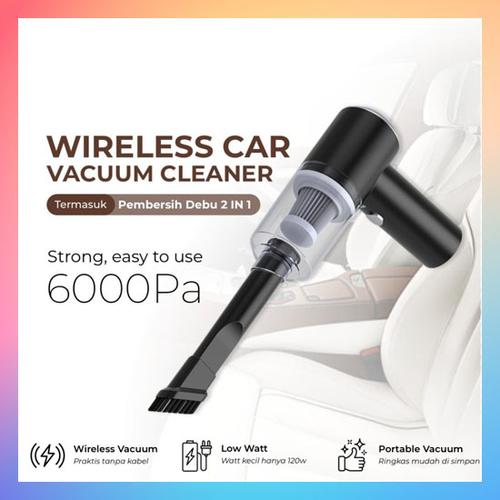 Jual Vacuum Cleaner Portable Tanpa Kabel Penyedot Debu Mobil Vakum ...