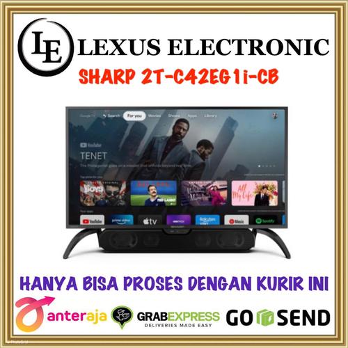 Promo SHARP LED ANDROID TV 42 INCH | 2T-C42EG1i-CB | 42EG1i | GOOGLE TV Cicil 0% 3x - Kota Bogor ...
