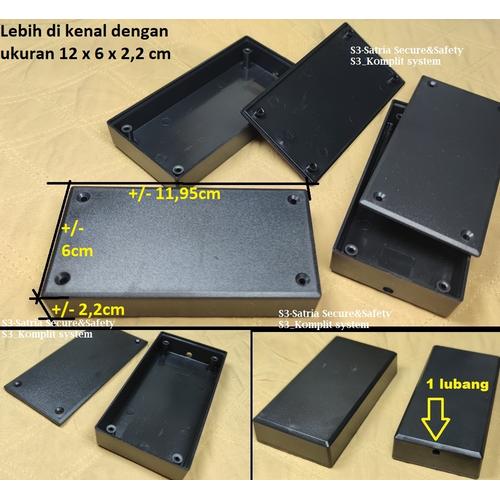 Jual X10 kotak elektronik slim box hitam 12 x 6 x 2,2 cm seperti 60L ...