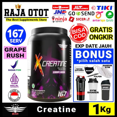 Jual BXN Xtreme Creatine 1 Kg BXN Creatine Flavoured 1 Kg Kreatin 1000 ...