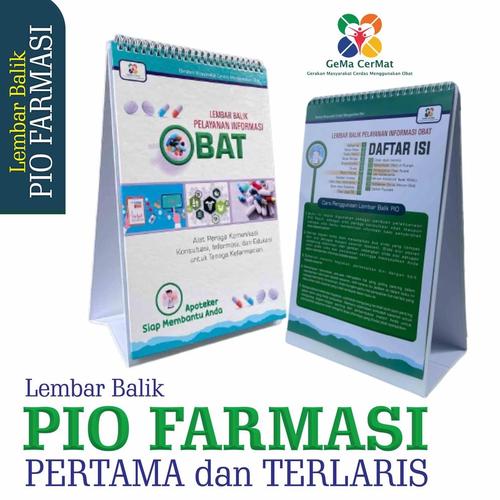 Jual Lembar Balik Pelayanan Informasi Obat, Lembar Balik PIO Farmasi ...