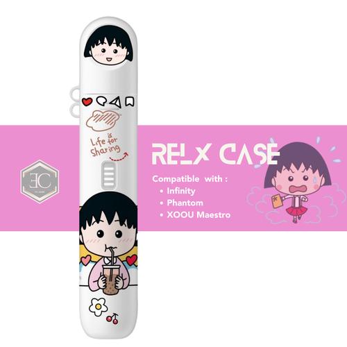 Jual Case Relx Infinity Plus with Lanyard Cartoon | Casing Relx Keren ...