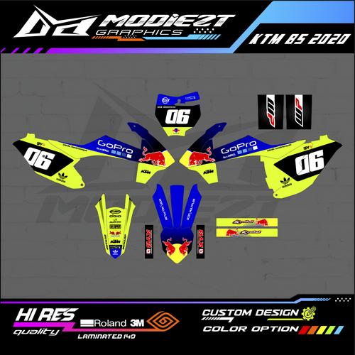 Jual DECAL STIKER KTM 85 FULL BODY BISA CUSTOM MD005 - STANDAR - Kab ...