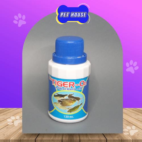 Jual TIGER O2 125 ML - PENJERNIH AIR KOLAM IKAN KOI IKAN LELE IKAN NILA ...