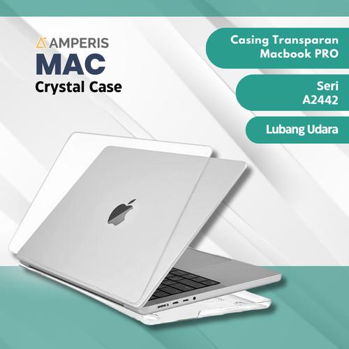 Jual Casing Macbook PRO Crystal case 14 inch A2442 Transparan - Jakarta ...
