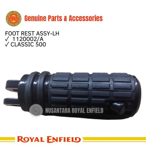 Jual ORIGINAL SPARE PARTS ROYAL ENFIELD FOOT REST ASSY, LEFT - CLASSIC ...