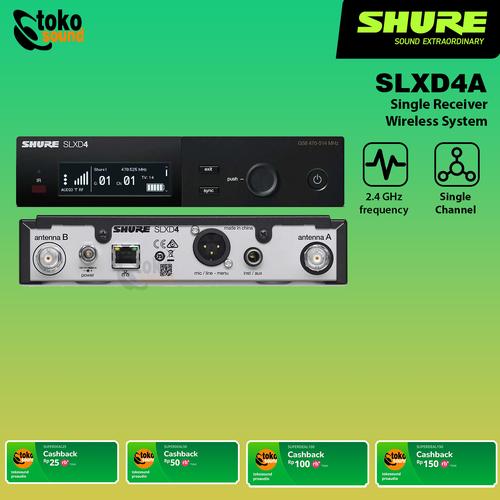 Jual Shure SLXD4 - Digital Wireless Receiver Original - Jakarta Barat ...