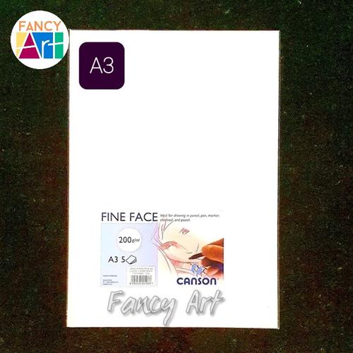 Jual Canson Fine Face Paper A3 200gsm 5sheets / kertas gambar - Jakarta ...