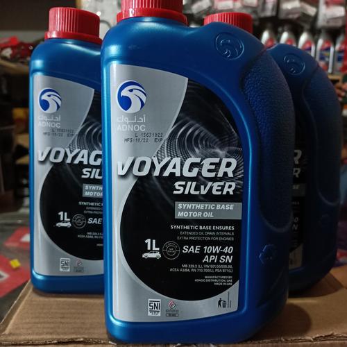 Jual OLI ADNOC VOYAGER SILVER 1L SAE 10W-40 API SN SYINTHETIC BASSED ...