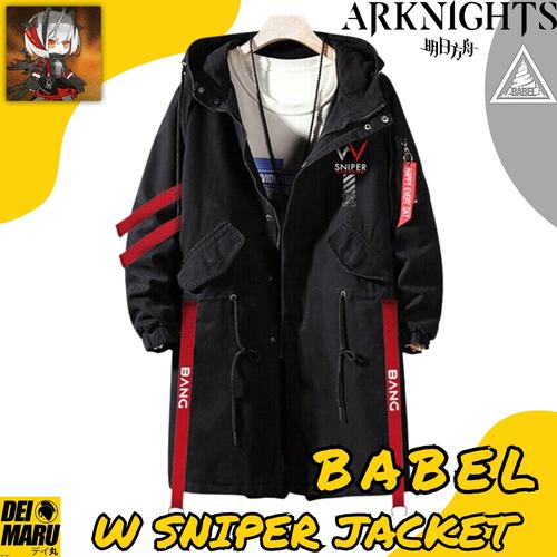 Jual Jaket Cosplay Babel W Sniper Arknights Anime Jubah - M - Kab ...